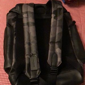 Coach | Bags | Ranger Backpack Signature Coach Leather Camouflage ...